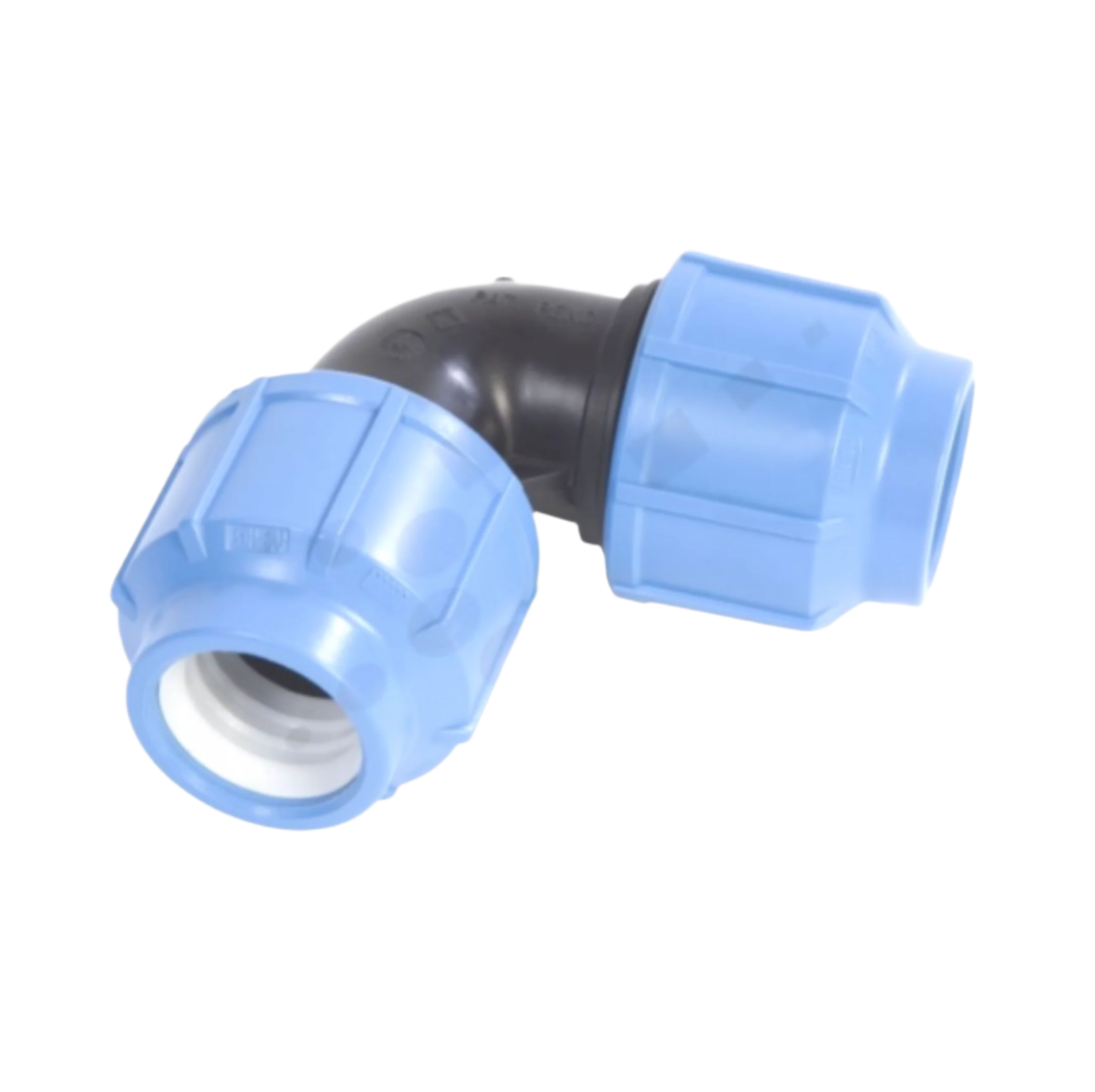 HDPE Elbows | 90° & 45° Compression Pipe Fittings – Aquadale